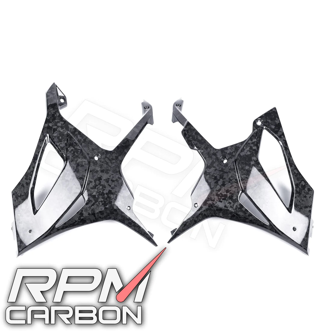 BMW S1000RR 2020 Forged Carbon Lower Side Fairings LEFT & RIGHT Co: 30 ...