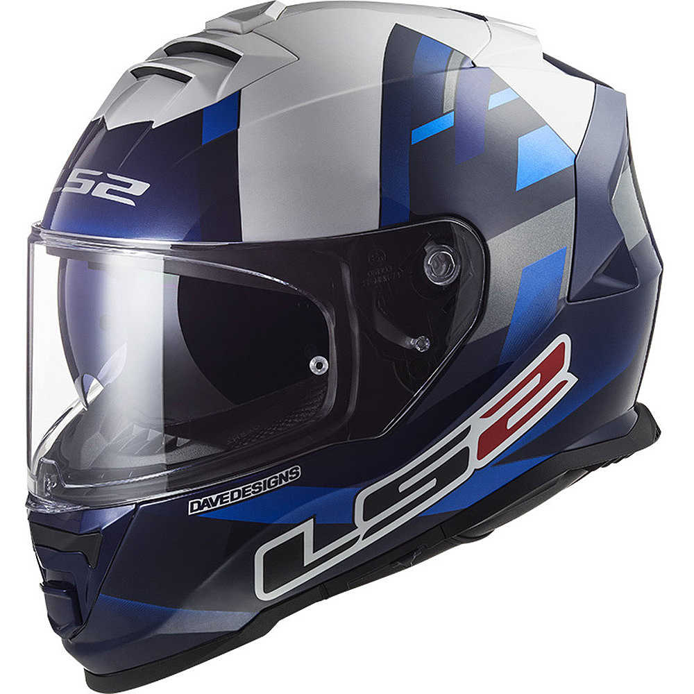 (Copy) LS2 helmet FF800 STORM 2 MCPHEE REPLICA BLUE WHITE CO:2510241 ...