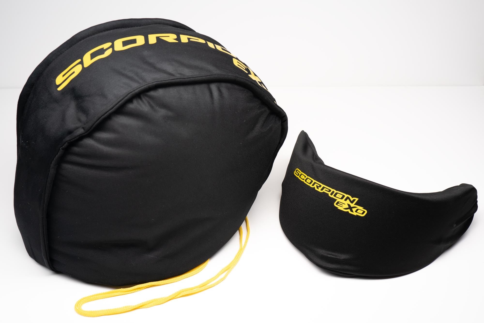 Scorpion EXO-R1 Carbon Air Black Full Face Helmet clear viser size XL ...